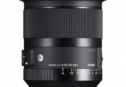 Sigma 20mm f/1.4 DG DN Art Sony E