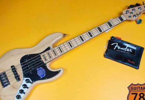 Fender American Deluxe Jazz Bass V 2015 Ash USA