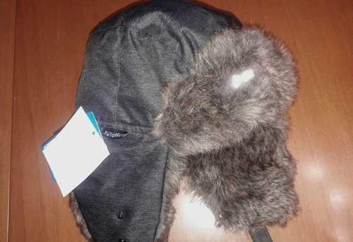 Новая зимняя шапка с ушками р52-54