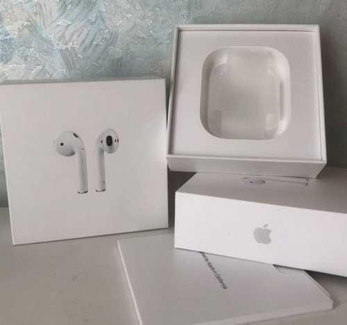 Коробочки от наушники apple airpods