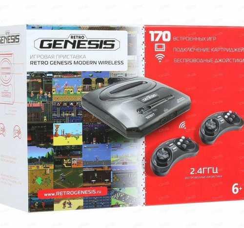 Sega 16 bit Retro Genesis Modern Wireless 170 в 1