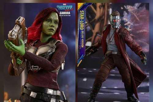 Hot toys MMS421 Звёздный лорд и MMS483 Гамора