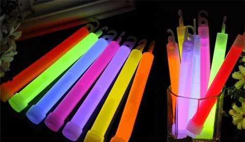 Химический источник света хис (random colors)