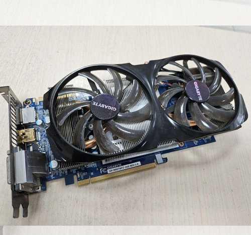 Видеокарта Gigabyte GeForce GTX 660Ti 2гб gddr5