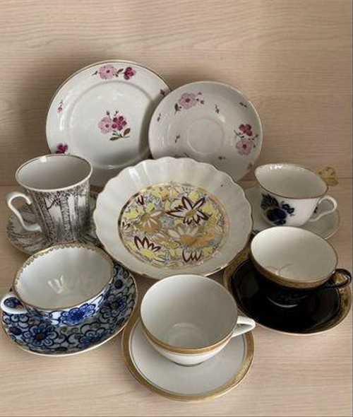 Чайные пары и тарелки лфз (50-60-70-80-90) годы