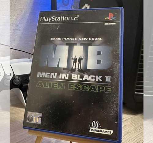 Men In Black II: Alien Escape (PS2, PAL, Лицензия)