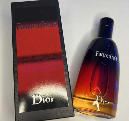 Туалетная вода christian dior Fahrenheit 100мл