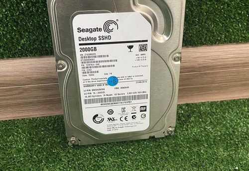 Комбинированный жесткий диск seagate sshd 2тб