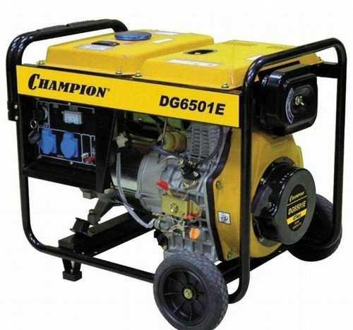 Генератор дизельный Champion DG6501E