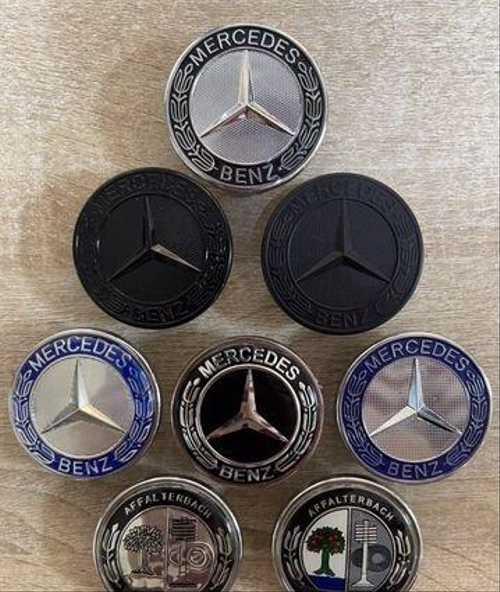 Эмблема в капот Mercedes