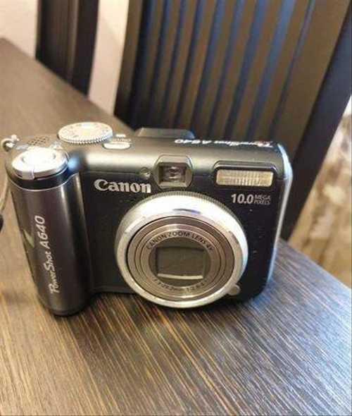 Фотоаппарат Canon A640, 10mpi