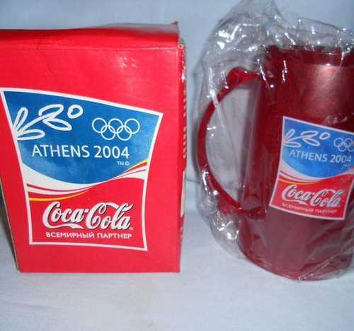 Кружка coca -cola олимпиада 2004 год