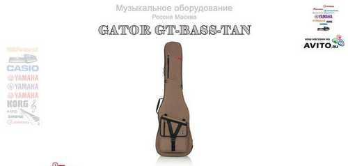 Gator GT-Bass-TAN чехол для бас-гитары Новый