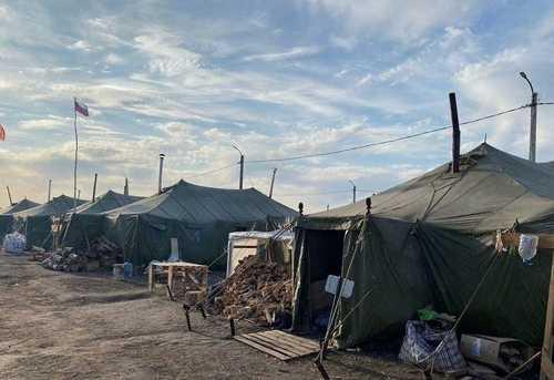 Палатка зимняя 40 местная армейская