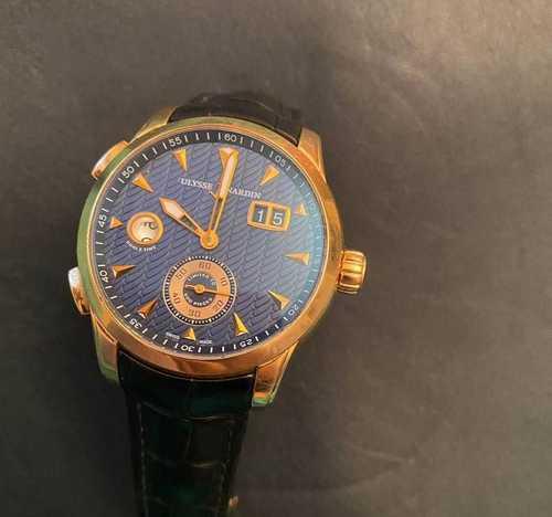 Ulysse Nardin dual time model 3346-126 case 124