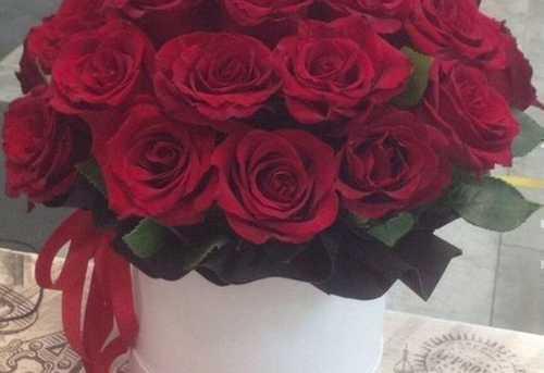 Букет цветов с доставкой из высоких роз (эквадор)