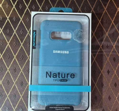 Чехол бирюзовый для Samsung S10e