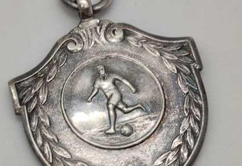 Жетон медаль серебро Футбол нач. XX в., Англия 18