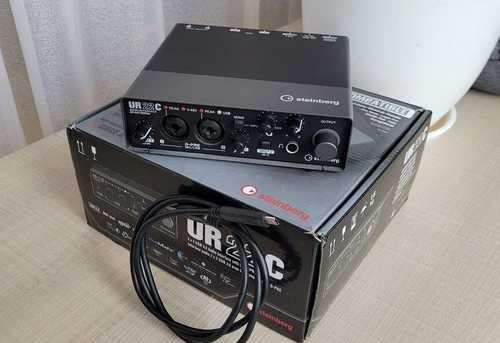 Внешняя usb звуковая карта Steinberg UR22C