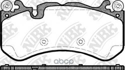 Колод. торм. диск. NiBK PN31012 NiBK