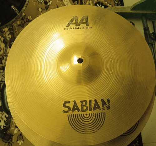 Sabian aa rock hi- hat 14