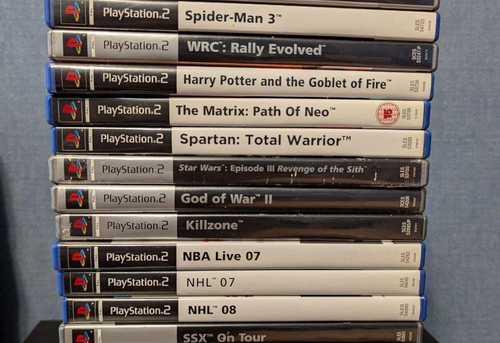 20 лицензионных дисков от playstation 2