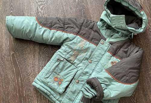 Куртка детская зима 92-98