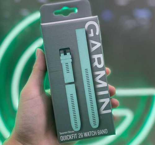 Ремешок Garmin QuickFit 26mm Spearmint