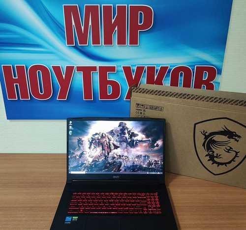 MSI 17" как новый / 32gb / RTX / Core i5 11gen