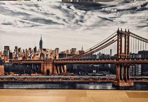 Картина «Бруклинский мост на закате»