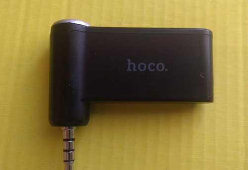 AUX Bluetooth адаптер hoco E58 / черный