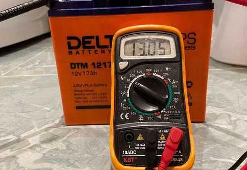 Аккумулятор 12V 17Ah Delta UPS series