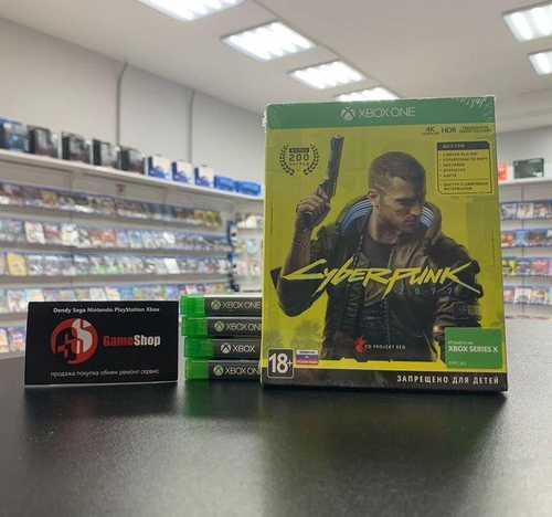 Диск Cyberpunk 2077 xbox