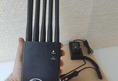Глушилка сотовой связи, интернета и wifi 2,4 и 5G