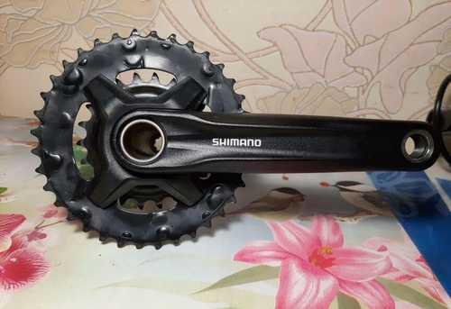 Шатуны shimano fc MT210