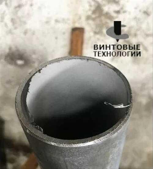 Винтовые сваи. Усиленные, толстостенные сваи Chel