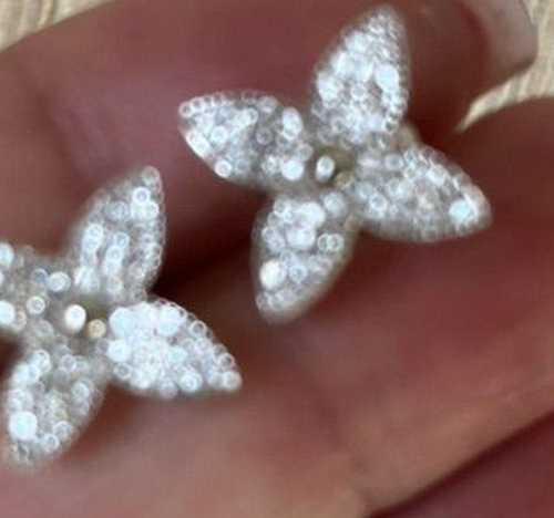 Серьги серебро 925 новые
