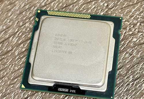 Процессор CPU 3.4 GHz Intel i7 2600 (4C/8T)