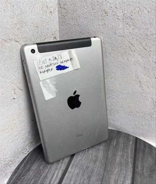 iPad mini 3 64gb Space Gray (разбор/icloud)