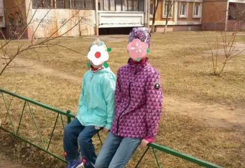 Куртки, ветровки для девочки, рр128