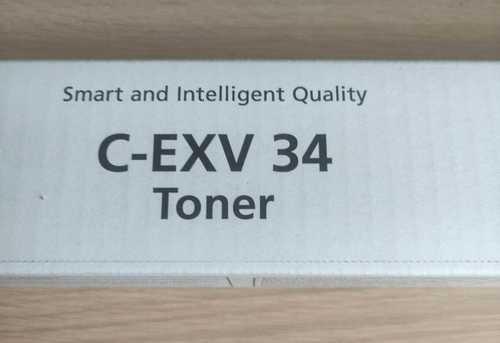 Картридж Canon C-EXV 34 Тонер