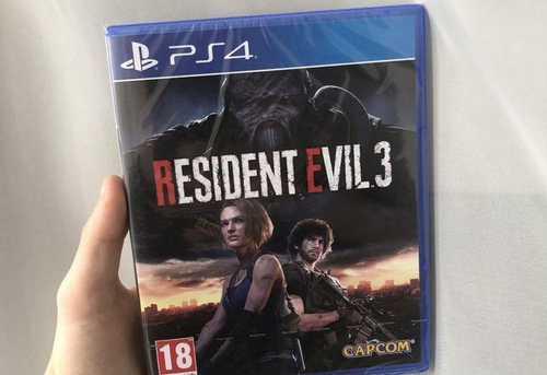 Resident Evil 3 Remake PS4 (новый)