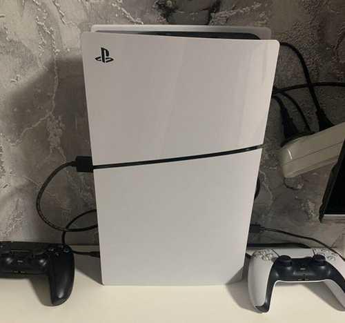 Sony playstation 5 ps5 с дисководом 2 джойстика