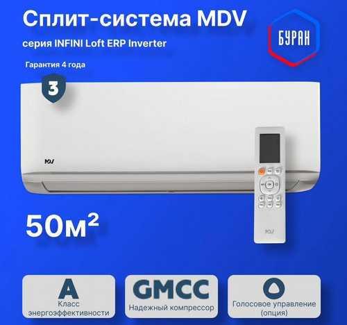 Кондиционер MDV mdsag-18HRN1