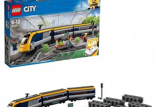 Lego City Trains Пассажирский поезд 60197