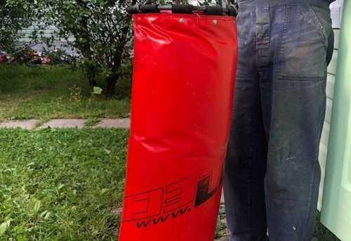 Боксёрский мешок 40 кг про, leco, красный
