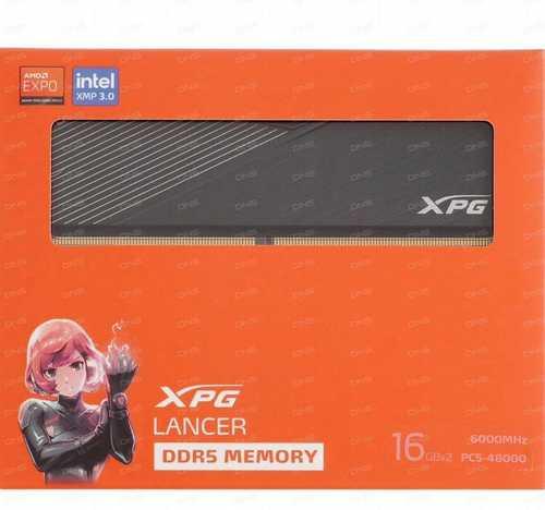 Оперативная память adata XPG lancer AX5U6000C3016G