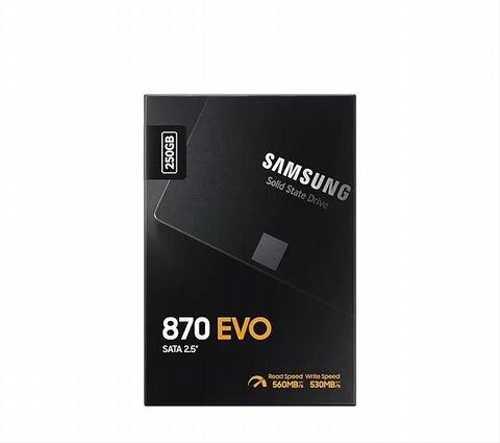 Твердотельный накопитель SSD Samsung 870 EVO 250