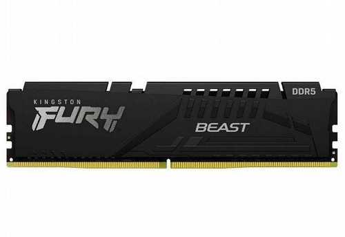 Память оперативная DDR5 16Gb Kingston Fury Beast 4