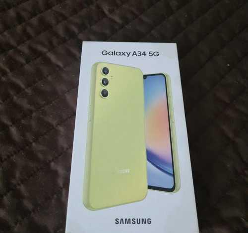 Коробка от телефона Samsung galaxy А34 5G